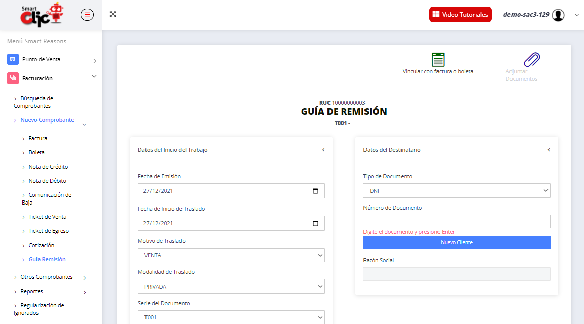 ¿Qué es una Guía de Remisión Remitente? - SmartClic